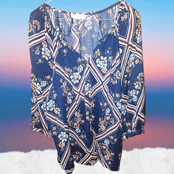 LC Lauren Conrad | Tops | Lc Laura Conrad Blouse Womens Size X | Poshmark